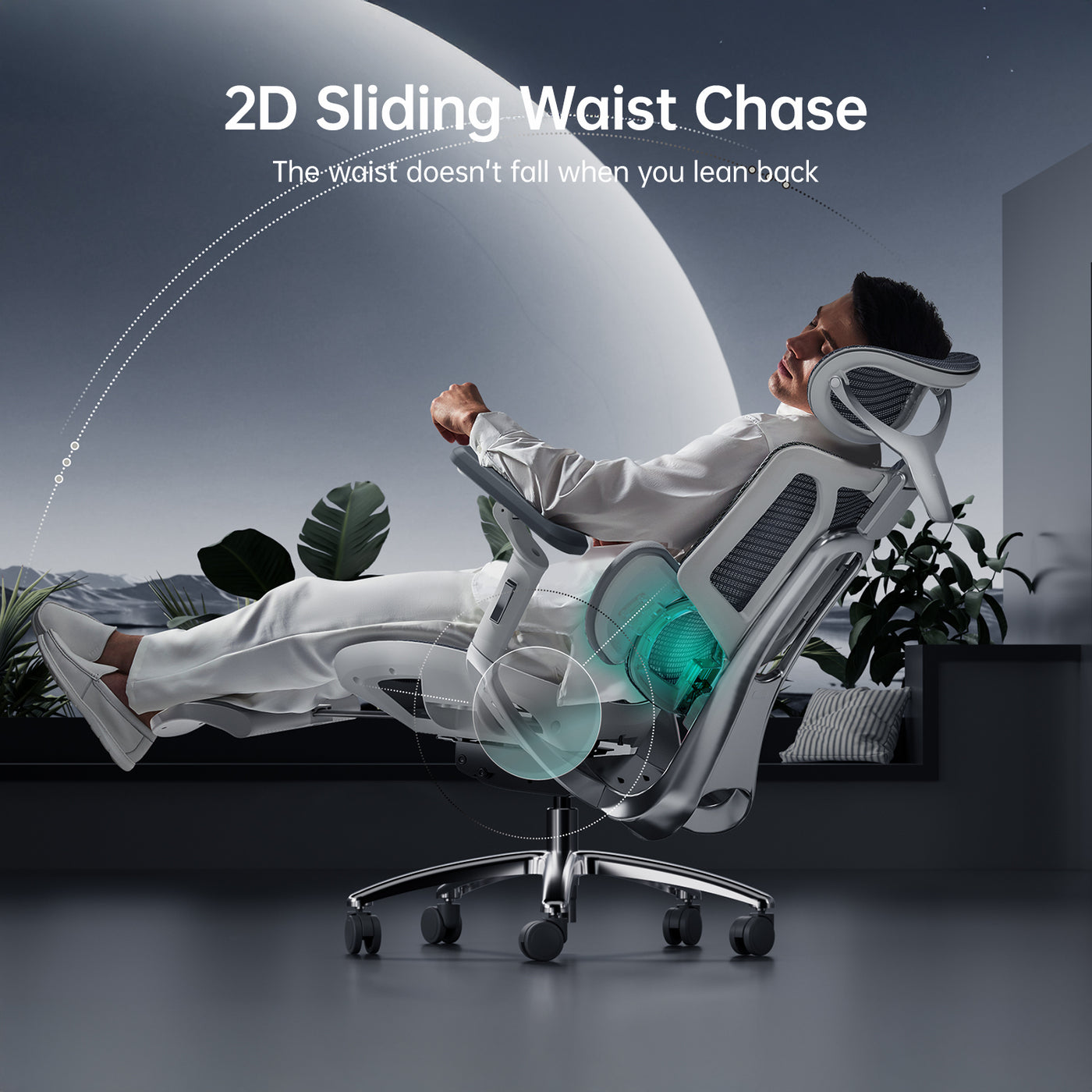 HBADA E3 Ultra Ergonomischer Bürostuhl