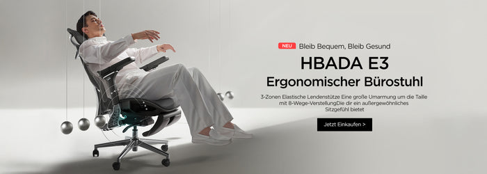 HBADA Stuhl | Zukunft Ergonomie zum Anfassen